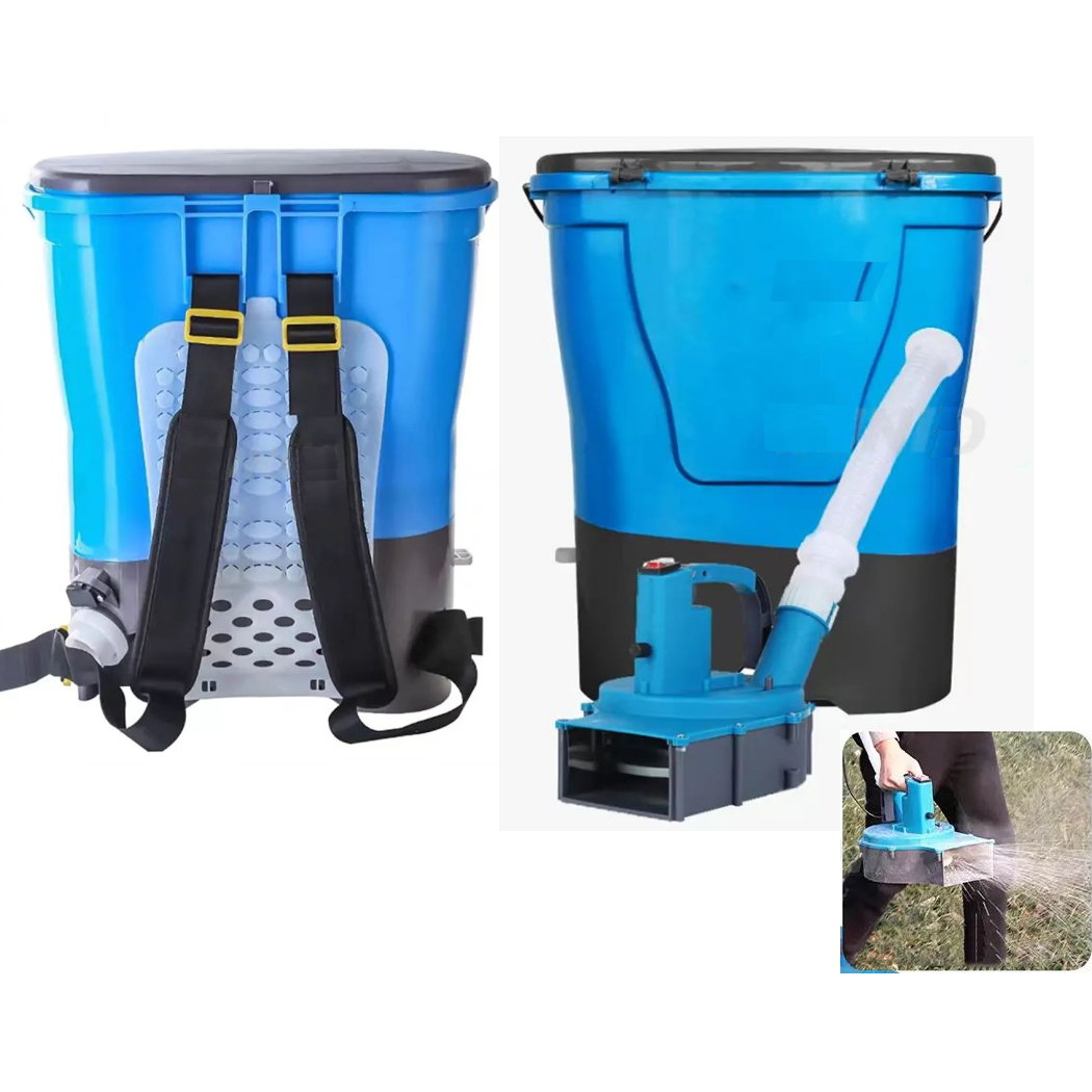 Chile: Abonodor portatil a bateria. . . . . . . . . . . . . . . . . – agrimaquinas.com