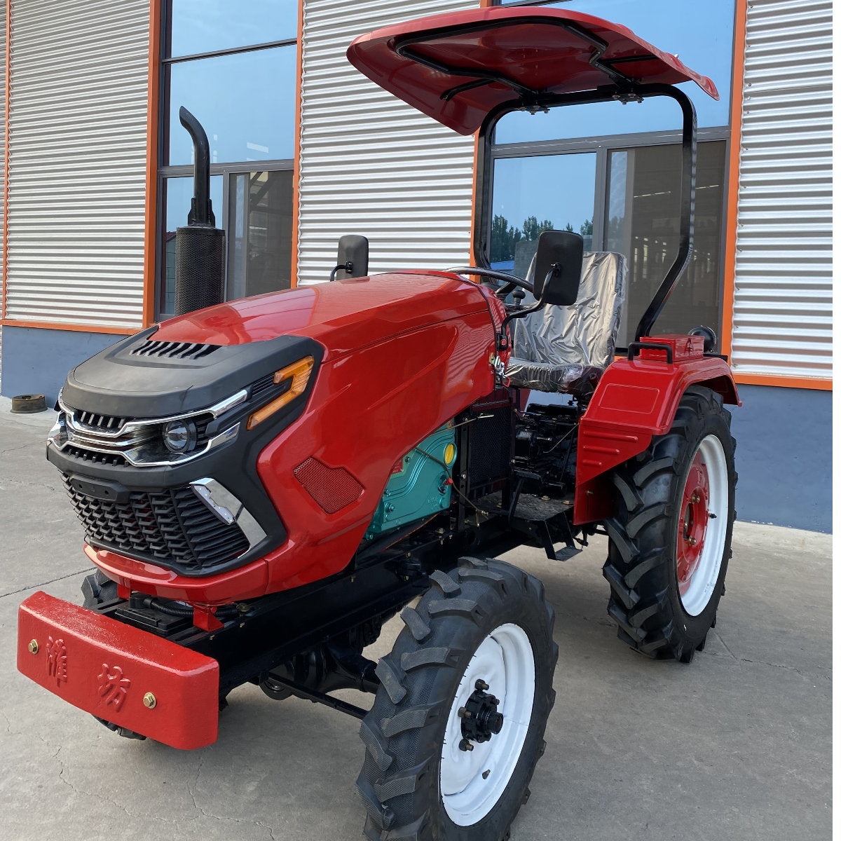 Chile: Mini tractor agricola 4x4 4WD diesel 24hp radiador (usa ...
